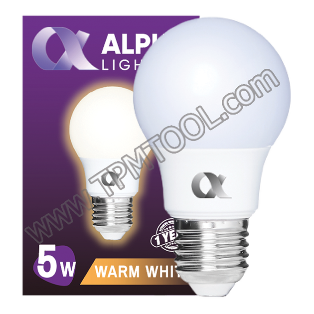 ALPHA-ALPA02W-07 หลอด BULB WarmWhite - Alpha Blub Products - ไทยพัฒนสิน แมชชีนทูลส์