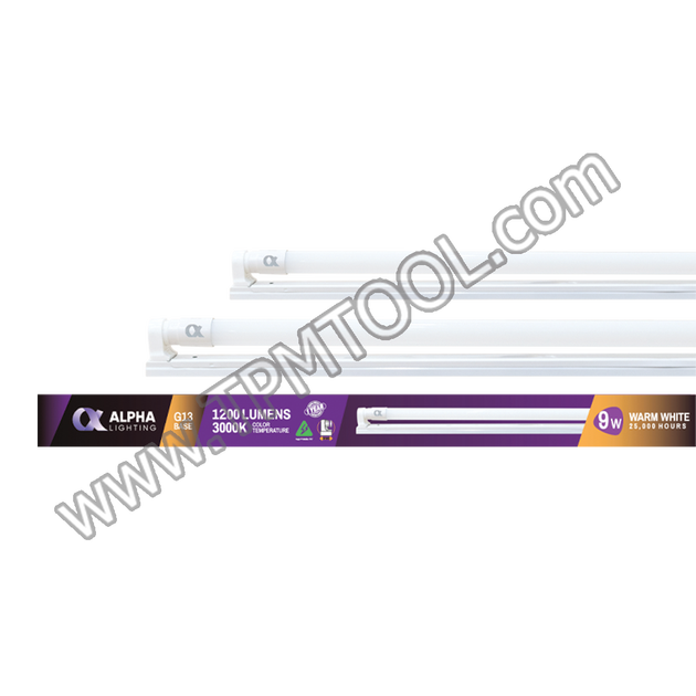 ALPHA-ALPA04DSB-18 ชุดเซ๊ตหลอด T8 Daylight ขาสปริง - Alpha Blub Products - ไทยพัฒนสิน แมชชีนทูลส์